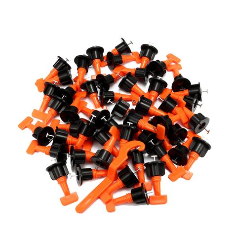 50pcs Plastic Ceramic Tile Leveler Tools Tile Leveling Locator T Level