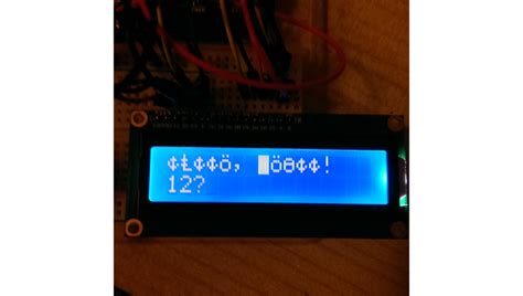Lcd Won`t Display Proper Letters Or Numbers Displays Arduino Forum