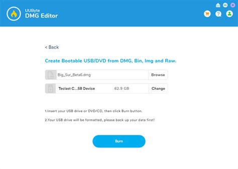Create A Bootable USB Drive From A DMG File On Windows Super User
