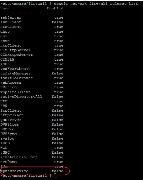 8 Weeks Of Vcap The Esxi Firewall
