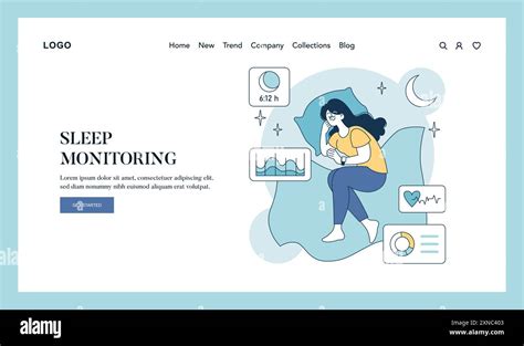 Sleep Monitoring Concept Digital Technology In Tracking Sleep Quality