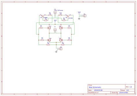 H BRIDGE EasyEDA Open Source Hardware Lab