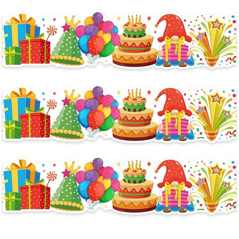 Birthday Cake Border Clip Art