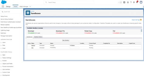 Salesforce Sandbox Types And When To Use Salesforce Ben