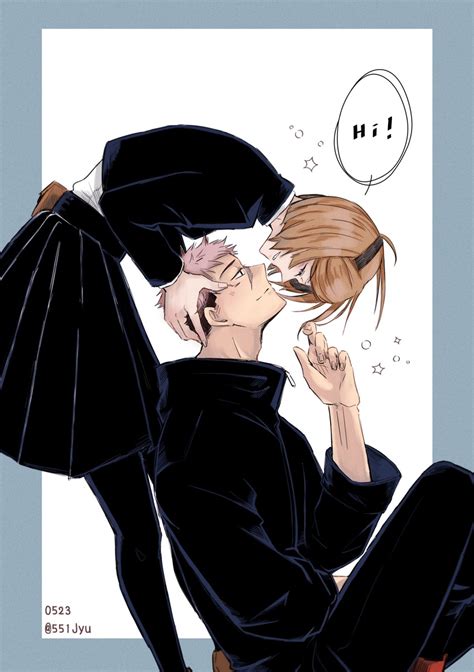 Itadori Yuuji And Kugisaki Nobara Jujutsu Kaisen Drawn By 551jyu