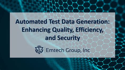 Automated Test Data Generation Enhancing Efficiency