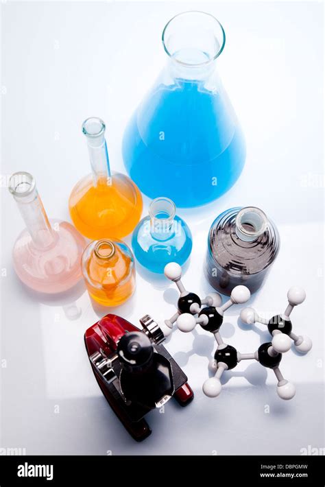 Laboratory Dna Structure Stock Photo Alamy