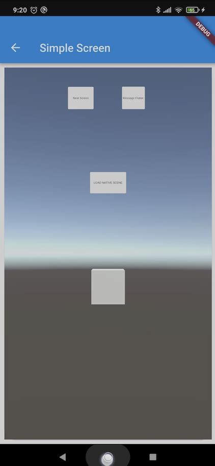 Screen Layout Bugs When UnityWidget Starts Issue Juicycleff Flutter Unity View Widget