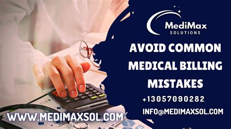 avoid common medical billing mistakes medimax sol