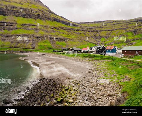 Tjørnuvík Faroe Islands Sep 2020 View For Tjørnuvik Beach In A