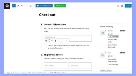 How To Create A Checkout Page In Woocommerce