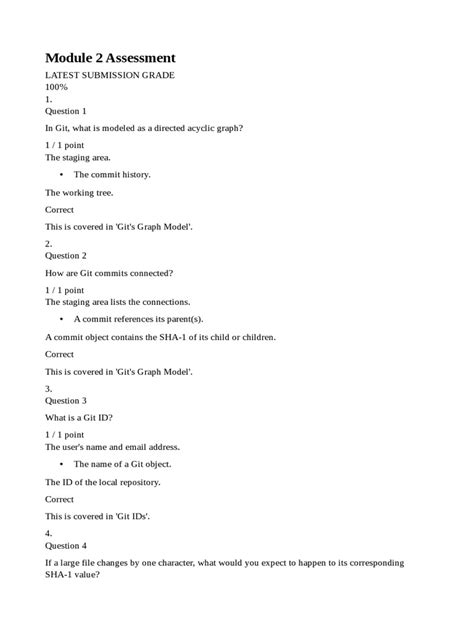 Week 2 Version Control With Git Pdf Version Control Information Technology