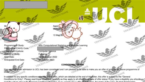 2022 Vh Offer 大热ucl机器学习offer又来了~恭喜vh学员获录伦敦大学学院计算统计与机器学习硕士offer 知乎
