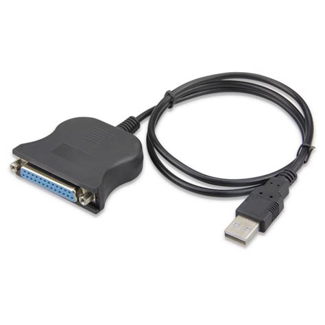 AxGear USB To Parallel Female Converter Adapter DB IEEE Cable Cord Walmart Canada