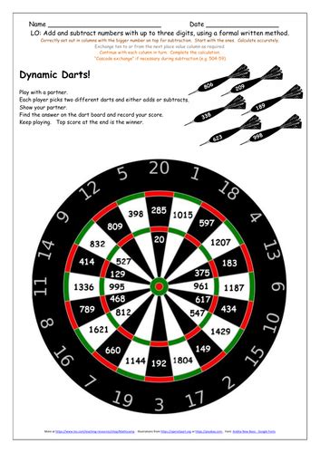 Addition And Subtraction Year 3 Formal Written Addition And