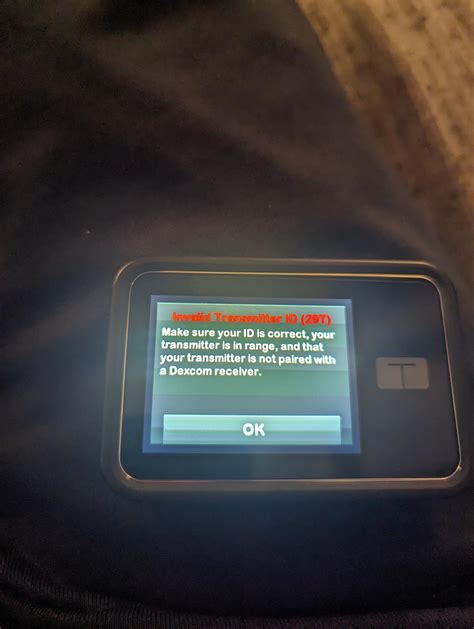 Dexcom G6 Error Rtype1diabetes