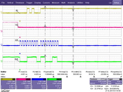 Problem Communicating With ADS1248 With Arduino Data Converters Forum Data Converters TI