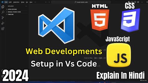 Visual Studio Code Setup For HTML CSS And JavaScript VS Code Setup For Beginners Vscode