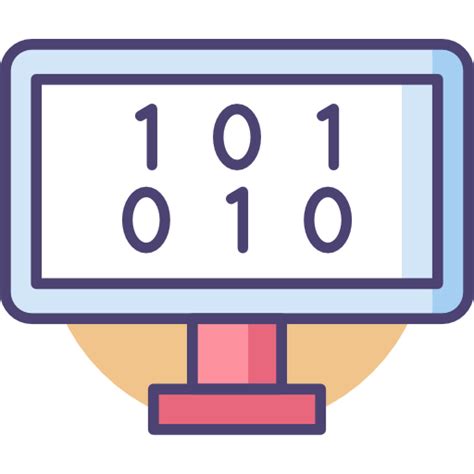 Binary Code Flaticons Lineal Color Icon Binary Code Flaticons Lineal Color Icon