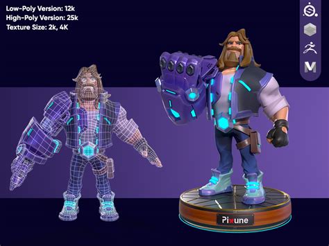 Game Ready And Low Poly 3d Game Character Upwork