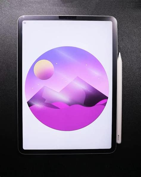 How To Make An Aurora Landscape Logo In Procreate Artofit