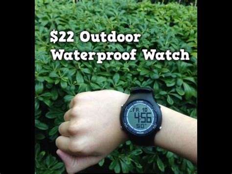 Ezon L008 Watch review *WATER TEST* - YouTube
