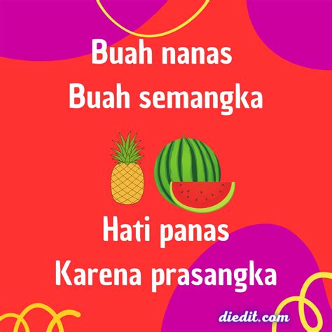 20 Pantun Buah Nanas Lucu Romantis Berisi Nasihat