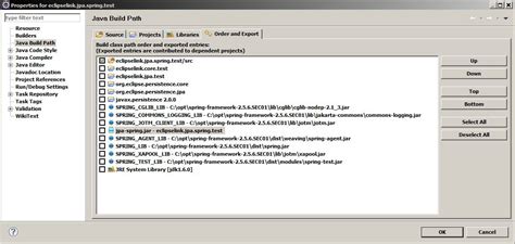 EclipseLink Examples JPA Spring Eclipsepedia