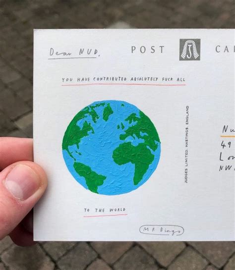 This Artist Sends Elaborate Abusive Postcards To Anyone Who Tweet Him With An Address Design