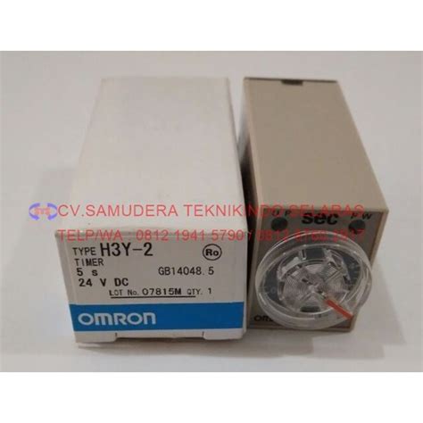 Jual TIMER OMRON 200 220 240VAC Oleh CV SAMUDERA TEKNIKINDO SELARAS
