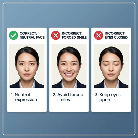 Passport Photo Expression Guide Neutral Vs Smile Rules 2026 Passport