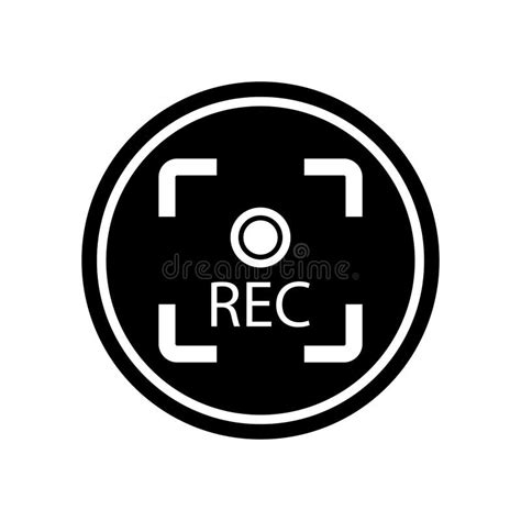 Recording Icon Vector Stock Vector Illustration Of Camera 289538233