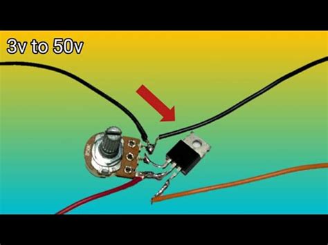 Mosfet Powerful Voltage Regulator IRFZ44 Mosfet YouTube