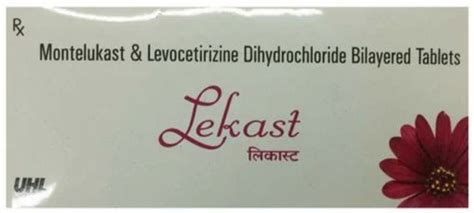 Montelukast Levocetirizine Dihydrochloride Bilayered Tablets At Rs 1210