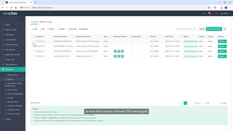 How To Protect Server With CDP Server Replication And Auto Failover In Vinchin Backup