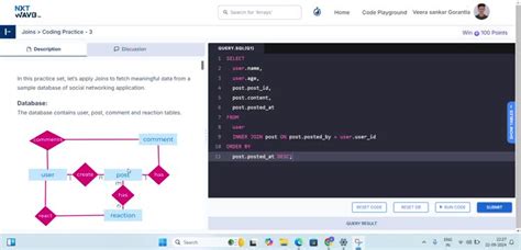 Veera Sankar Gorantla On Linkedin Day76 100dayscodechallenge 100daysofcode Sqljoins