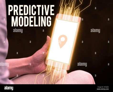 Hand Writing Sign Predictive Modeling Conceptual Photo Maintenance Strategy Driven By