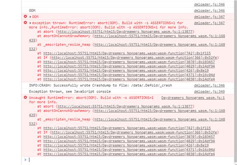 HTML5 Build Error OOM SOLVED Bugs Defold Game Engine Forum