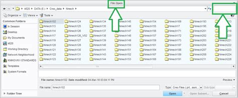 Solved File Open Search Thrue All Subdirectories Ptc Community