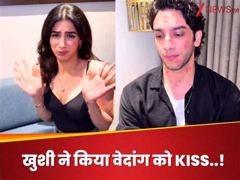 Did 24 Years Old Khushi Kapoor Kiss Vedang Raina Orry Hilarious Video