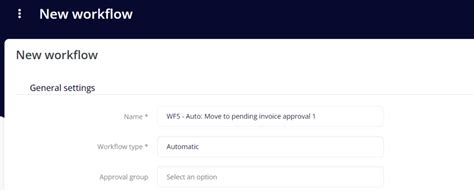 Workflows 2 General Workflows Settings Flowis