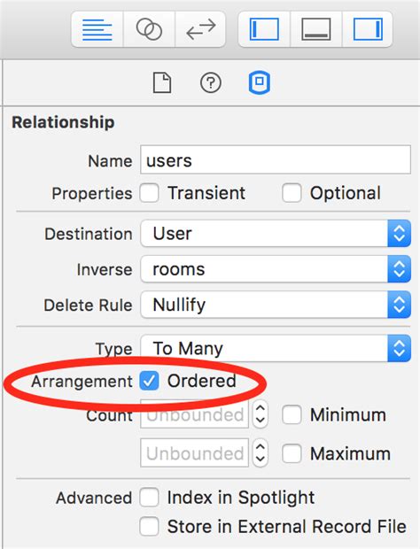 Ios Iterate Over Coredata To Many Relationship In Deterministic Order