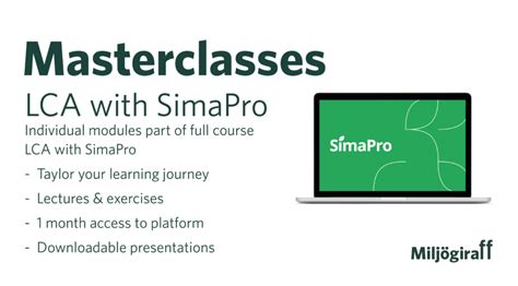 Learn Lca And Simapro E Learning Simapro
