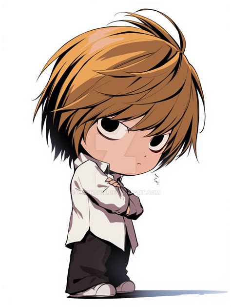 Chibi Light Yagami By Yiksnapix On Deviantart