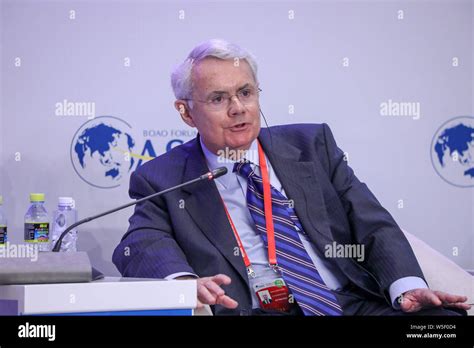 James Bacchus Founding Judge And Chairman Of The Appellate Body Of Wto Attends The Rethinking