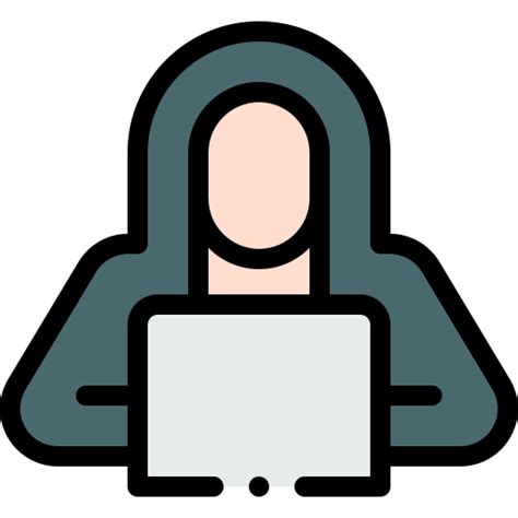 Hacker Detailed Rounded Lineal Color Icon Hacker Detailed Rounded Lineal Color Icon