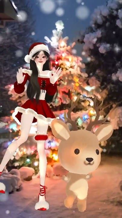 귀여운 아가사슴과 메리크리스마스🎄 ️ 메리크리스마스 제페토 Merrychristmas Youtube