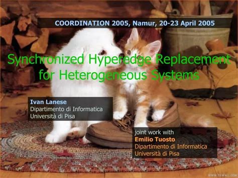Ppt Synchronized Hyperedge Replacement For Heterogeneous Systems