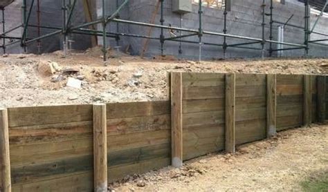 Wood Retaining Wall For Backyard