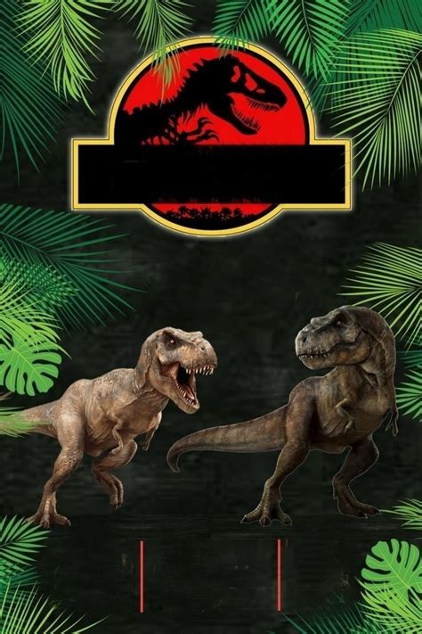 Jurassic Park Printable Invitations